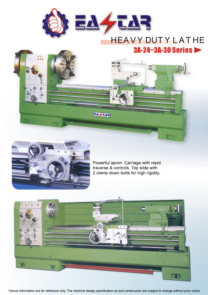 METAL CUTTING MACHINE TOOLS >TURNING LATHE> 5-Heavy Duty Conventional ...