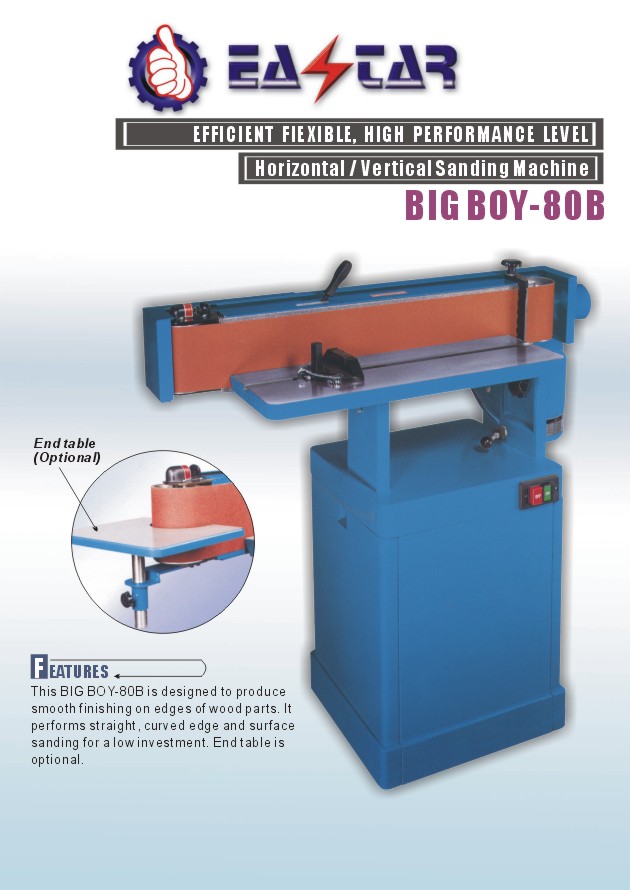 WOOD WORKING MACHINERY>SANDING MACHINE> 4-Oscillating Sander>Big Boy-80