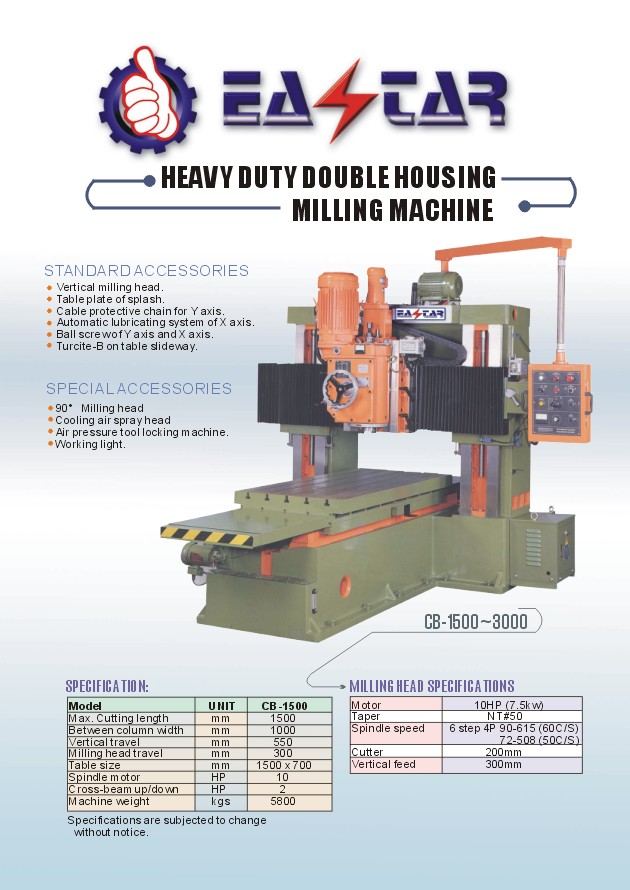 METAL CUTTING MACHINE TOOLS >MILLING MACHINE > 7-Double Housing Milling ...