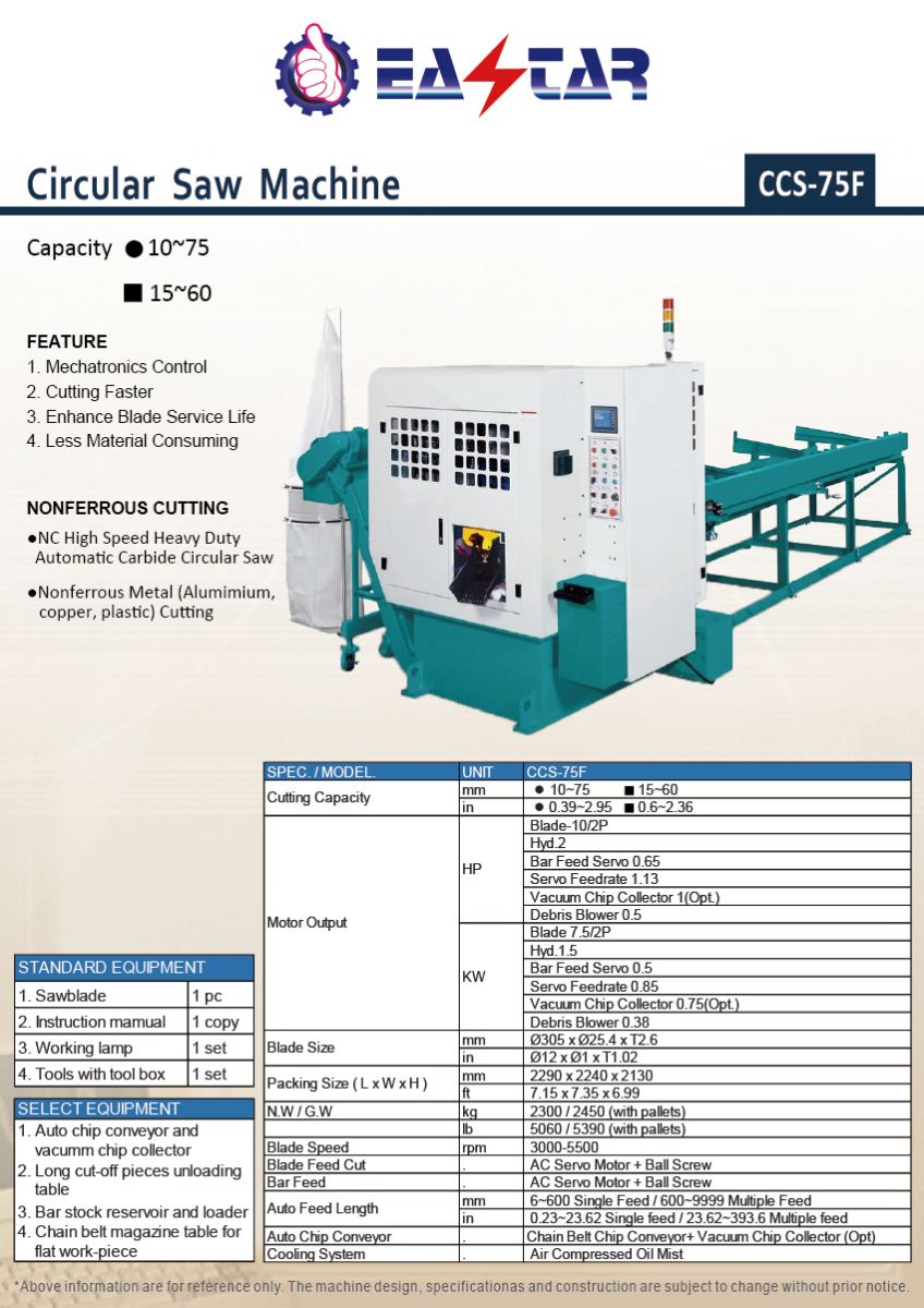 METAL CUTTING MACHINE TOOLS >BAND SAW / CIRCULAR SAW / HACK SAW> 6 ...