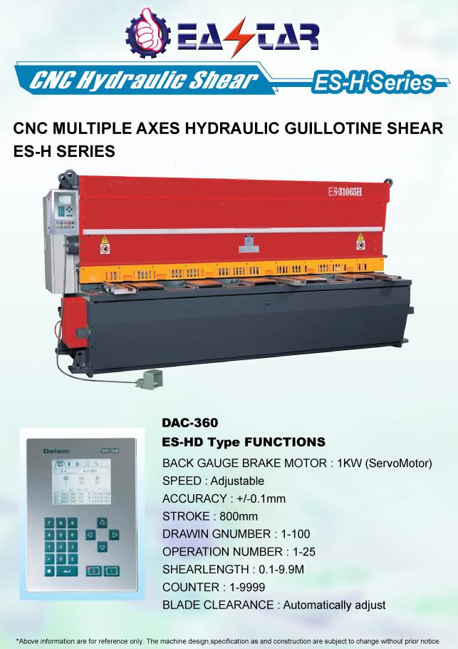METAL FORMING/PROCESSING MACHINERY>SHEARING MACHINE> 4-CNC Type>CNC ES ...