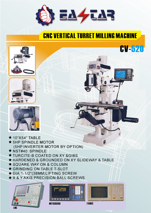 METAL CUTTING MACHINE TOOLS >MILLING MACHINE > 13-CNC VERTICAL TURRET ...