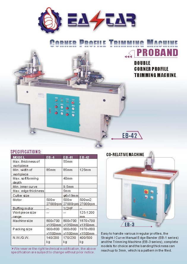 WOOD WORKING MACHINERY>EDGE BANDING / TRIMMING MACHINE> 3-Manual ...