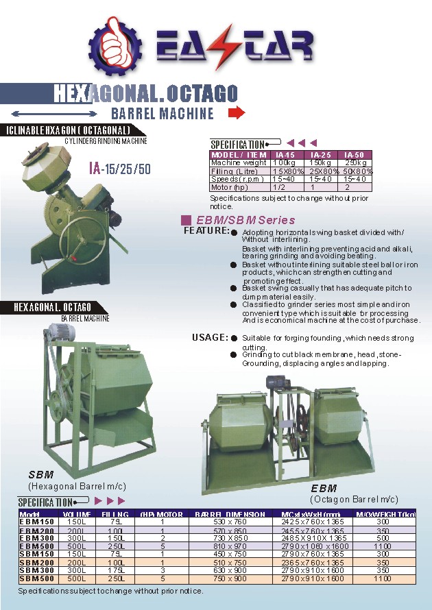 METAL CUTTING MACHINE TOOLS >GRINDING MACHINE> 1-Vibratory Finishing ...