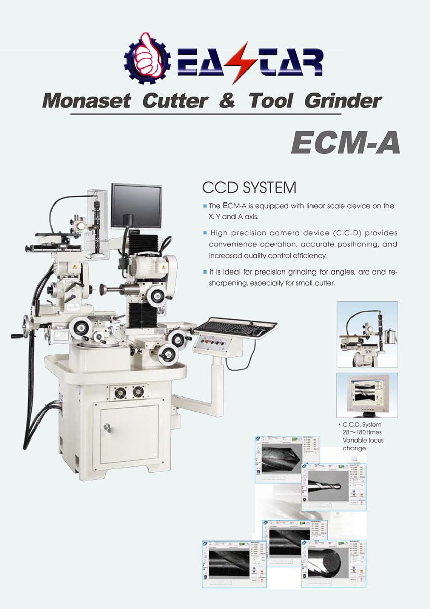 METAL CUTTING MACHINE TOOLS >TOOL GRINDER> 1-Universal Tool Grinder>ECM ...