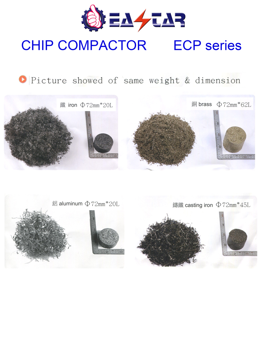METAL CUTTING MACHINE TOOLS >SPECIAL PURPOSE M/C> 5-Chip Compactor>ECP ...