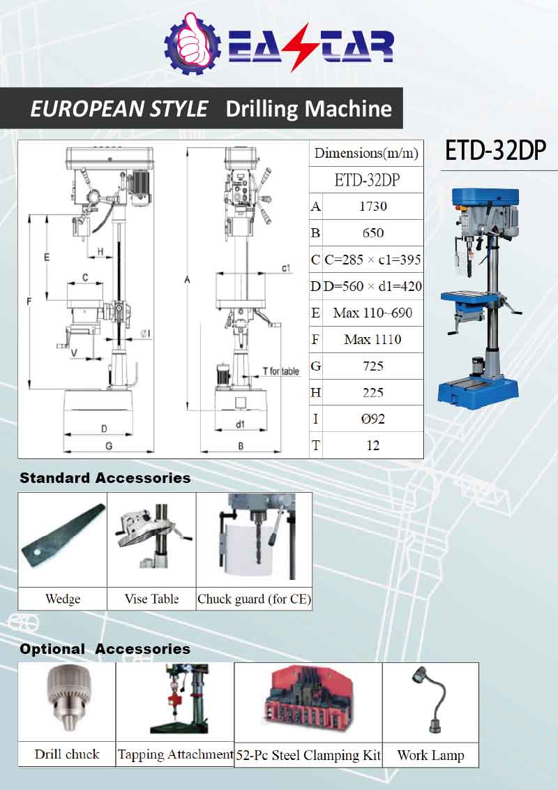 METAL CUTTING MACHINE TOOLS >DRILLING / TAPPING M/C> 2-Drill Press ...