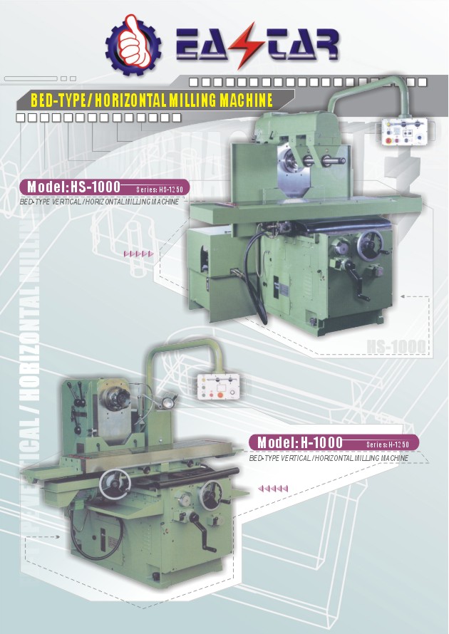 METAL CUTTING MACHINE TOOLS >MILLING MACHINE > 5-Bed Type Milling ...