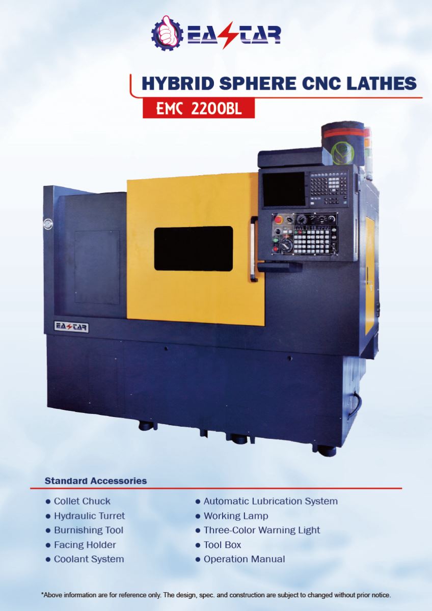 METAL CUTTING MACHINE TOOLS >TURNING LATHE> 16-Ball (hybrid sphere) CNC ...