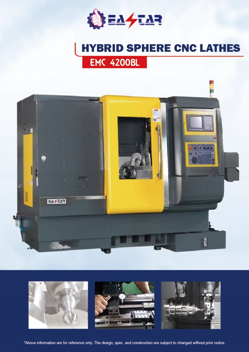 METAL CUTTING MACHINE TOOLS >TURNING LATHE> 16-Ball (hybrid sphere) CNC ...