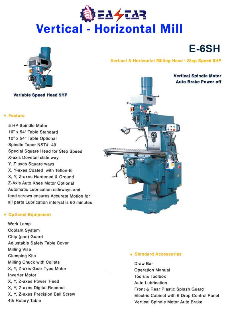 METAL CUTTING MACHINE TOOLS >MILLING MACHINE > 3-Vertical / Horizontal ...