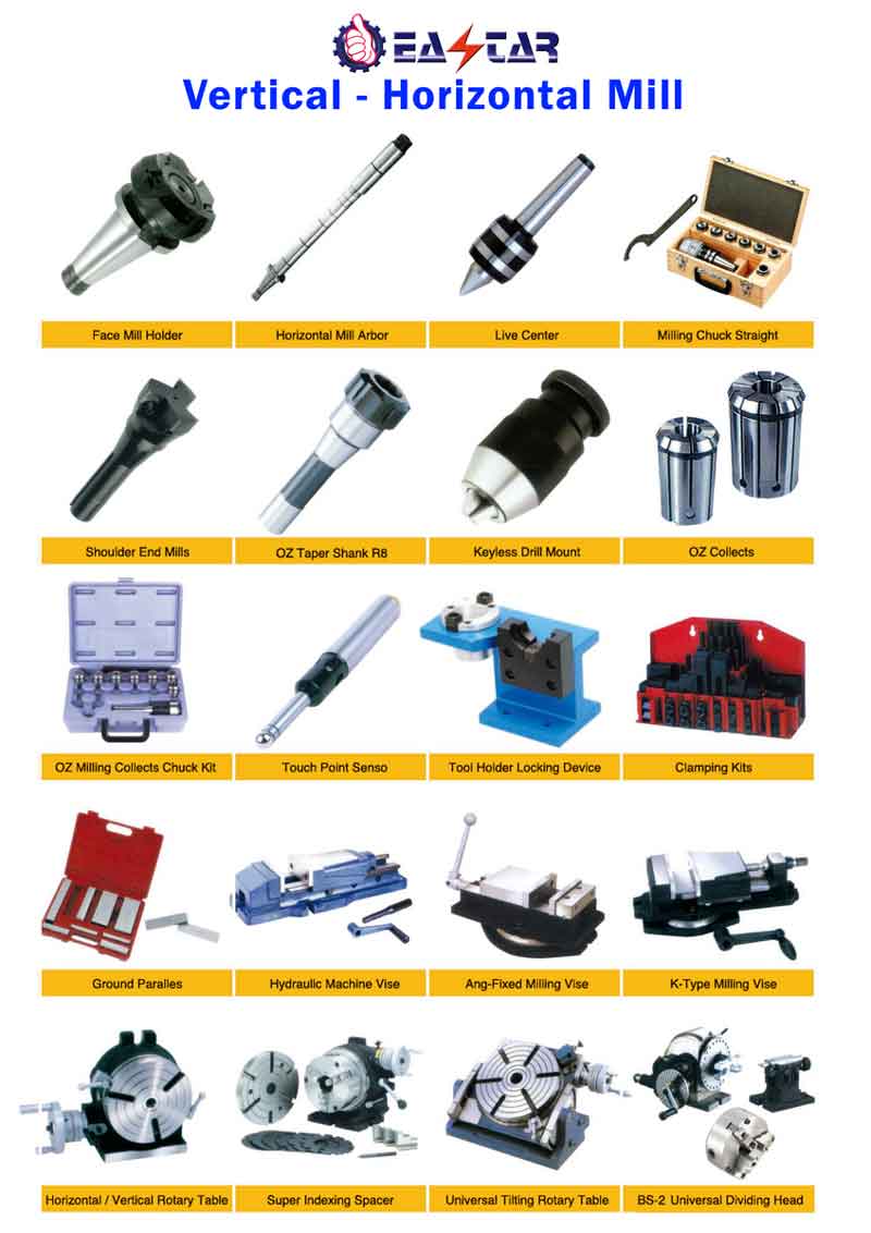 METAL CUTTING MACHINE TOOLS >MILLING MACHINE > 3-Vertical / Horizontal ...