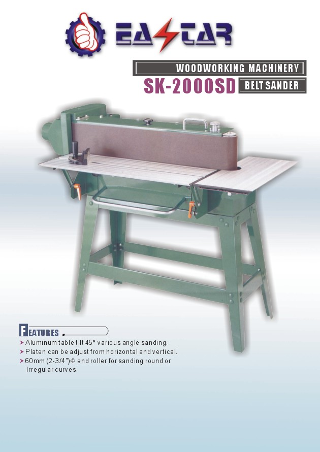 WOOD WORKING MACHINERY>SANDING MACHINE> 4-Oscillating Sander>SK-2000SD