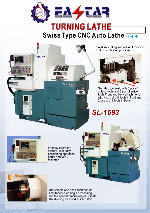 METAL CUTTING MACHINE TOOLS >TURNING LATHE> 12-Sliding Head/Swiss Type ...