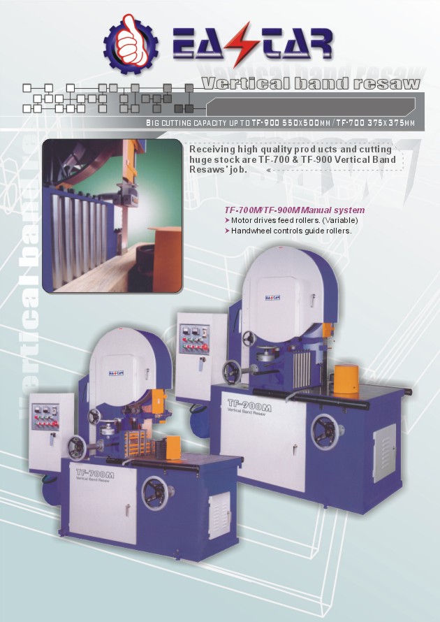 WOOD WORKING MACHINERY>SAWING MACHINE> 4-Band Saw>TF-700