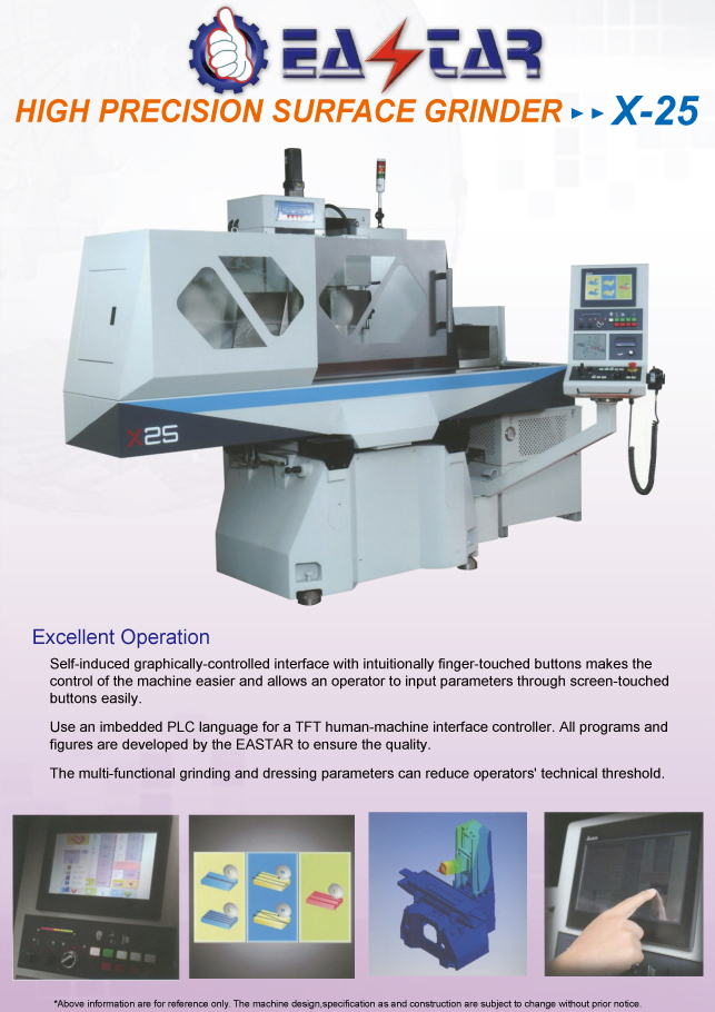 METAL CUTTING MACHINE TOOLS >GRINDING MACHINE> 4-Surface Grinder>X-25